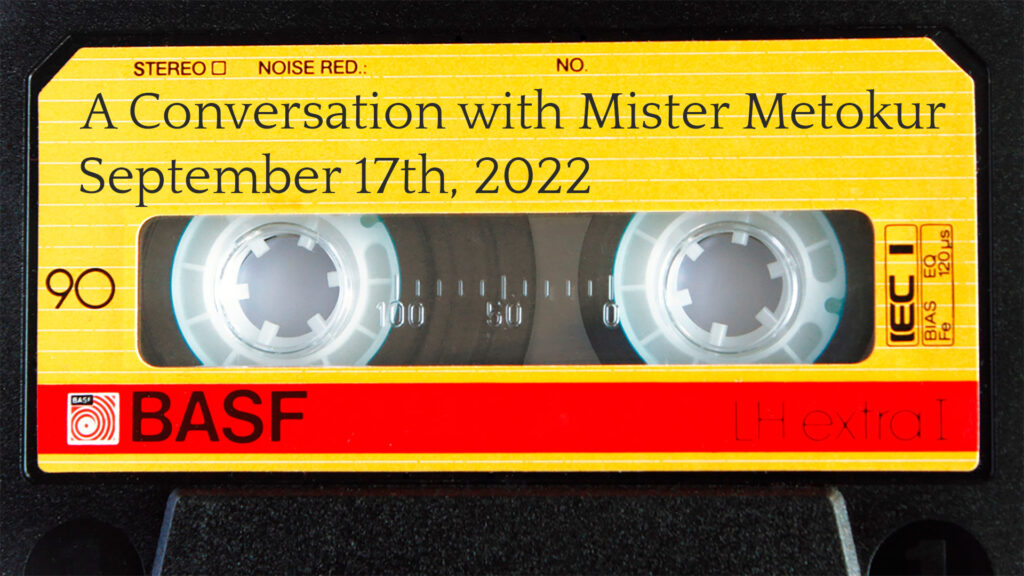 A Conversation with Metokur – Mad at the Internet